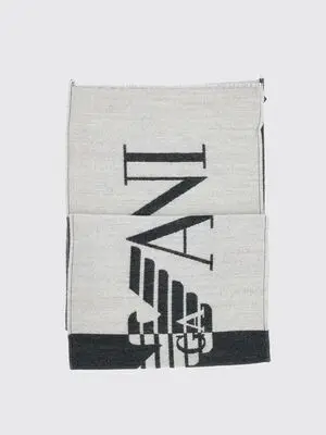 Emporio Armani Scarf Men Black
