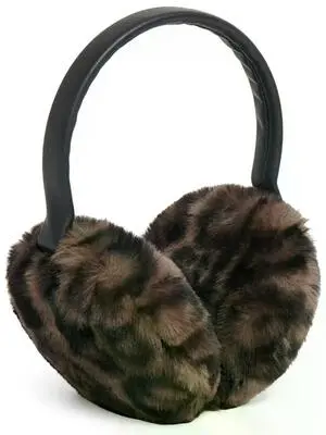 Apparis Esme Leopard Earmuffs - Brown