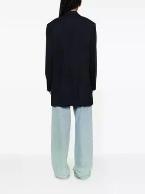 AMI Paris Notched-lapels Single-breasted Blazer