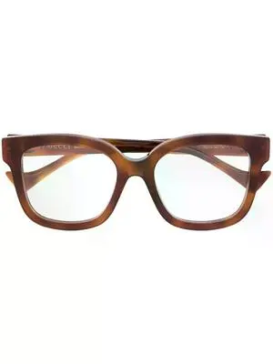 Gucci Tortoiseshell-effect Glasses
