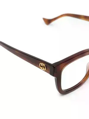 Gucci Tortoiseshell-effect Glasses