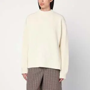 JIL SANDER Ribbed Crewneck Sweater