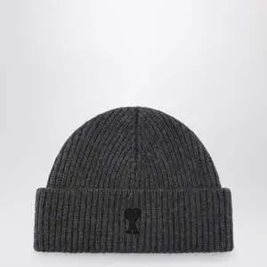 Ami Ami De Coeur Wool Beanie Blue
