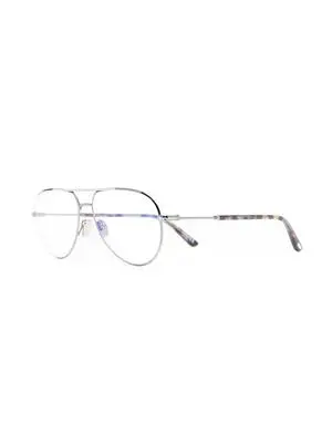 TOM FORD Double-bridge Full Rim Aviator Glasses