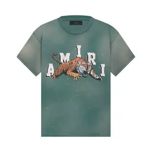 Amiri Vintage Tiger Tee - Green