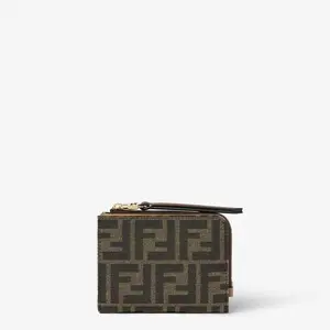 Fendi Slim Baguette Wallet - Brown