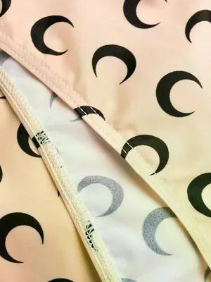 MARINE SERRE Crescent Moon Print Bikini
