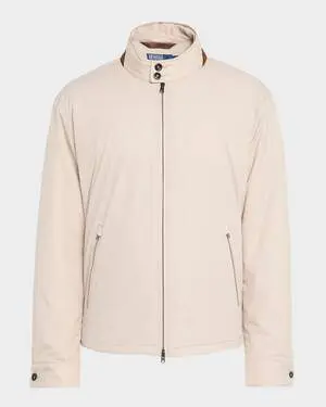Polo Ralph Lauren Water-Resistant Gabardine Jacket - Beige