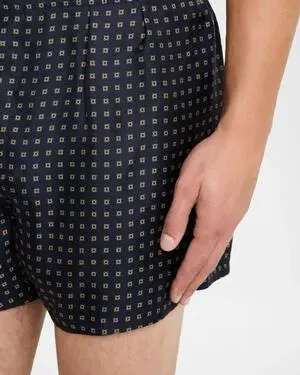 Saint Laurent Printed Pajama Shorts