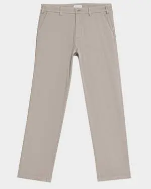 Peter Millar Flat Front Sateen Trousers - Gale Grey