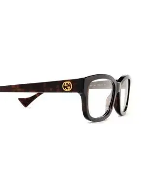 Gucci Rectangle-frame Glasses