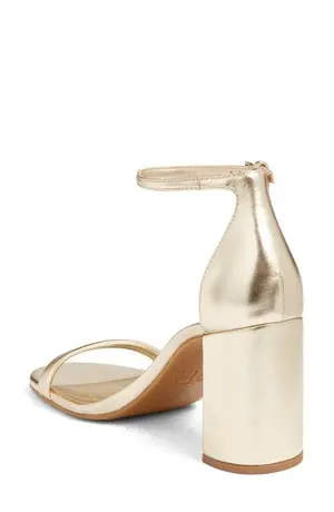 Bp. Livia Ankle Strap Sandal - Gold Light Metallic