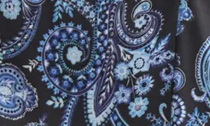 Jones New York Flutter Sleeve Paisley Midi Dress