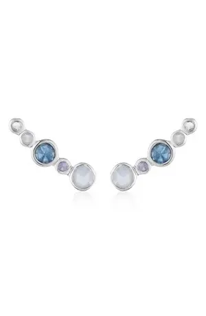 Monica Vinader Mv Siren™ Ear Climbers - Silver