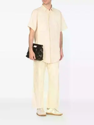 MAISON MARGIELA Short-sleeve Chest-pocket Shirt - Neutrals