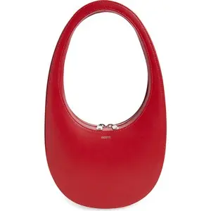 Coperni Swipe Leather Handbag - Red Red