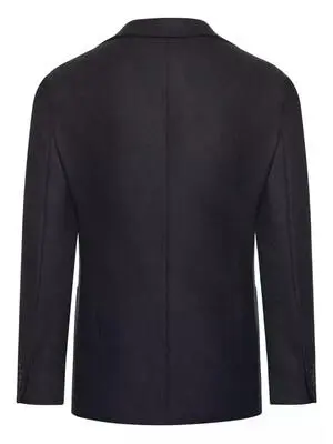 Tagliatore Pique-weave Single-breasted Blazer