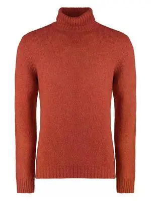 MOORER Ribbed Turtleneck Sweater