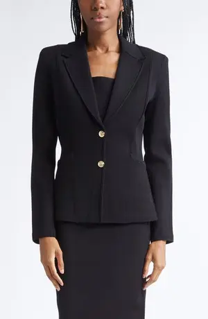 St. John Notched Lapel Blazers For Women