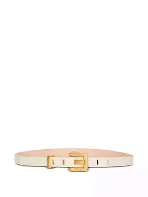 Balmain Anthem Belt - White