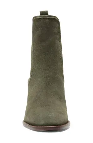 Cole Haan Janelle Chelsea Boot - Olive Night Suede