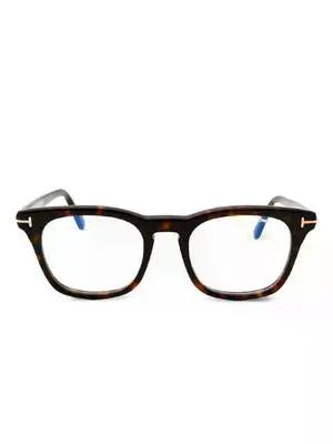 TOM FORD Square-frame Full-rim Eyeglasses - Brown