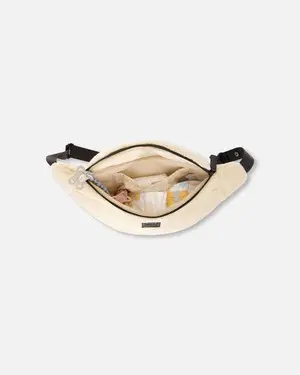 DEUX PAR DEUX Diaper Changing Sling Bag - Beige