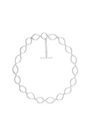 LUCY QUARTERMAINE Eternal Volcan Necklace - Sterling Silver