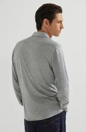 Brunello Cucinelli Lightweight Jersey Shirt - Grey