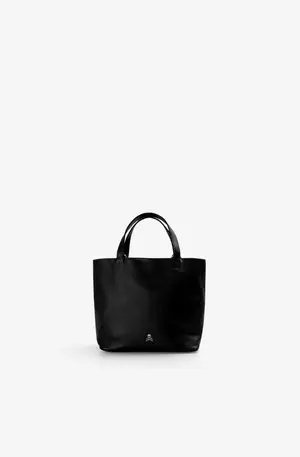 SCALPERS Basic Leather Multi-position Bag - Black
