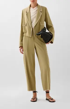SCALPERS Safari Stitching Blazer