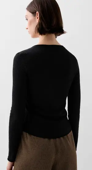 SCALPERS Wrinkle Long Sleeve Tee