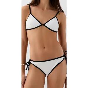 SCALPERS Piping Bikini - White