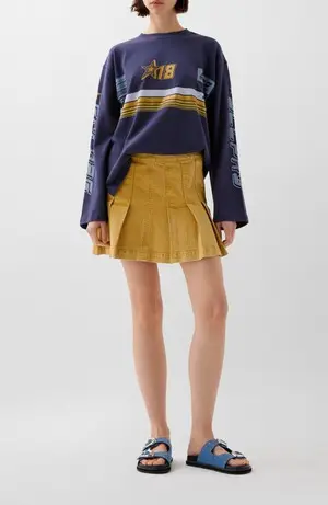 SCALPERS Mini Denim Skirt