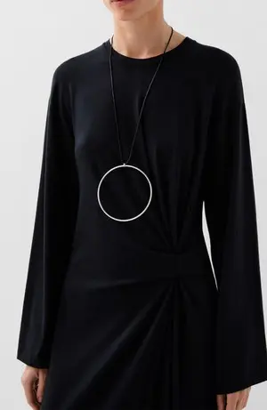 SCALPERS Knot Jersey Dress