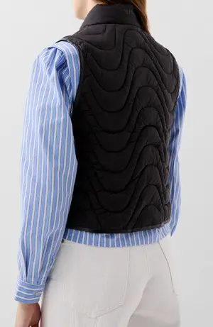 SCALPERS Gstaad Basic Quilted Gilet