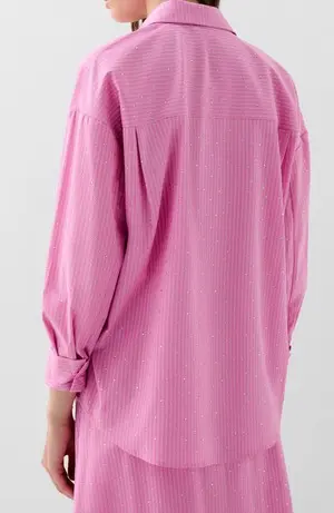 SCALPERS Strass Set Shirt