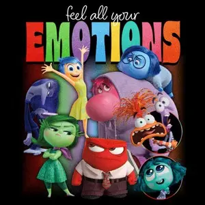 INSIDE OUT 2 Feel All Your Emotions Graphic T-shirt