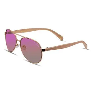 VELVET EYEWEAR Aviator Flash Sunglass Style Box