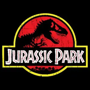 JURASSIC PARK T Rex Logo Short Sleeve Graphic T-shirt