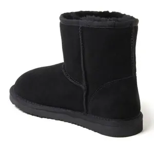 DEARFOAMS Fireside Rosebery Shearling Boots - Black