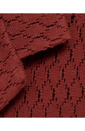 Mango Open Stitch Knit Shirt