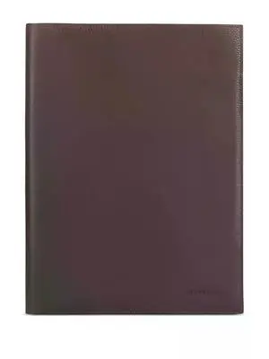 Longchamp Le Foulonne Leather Note-pad Cover - Brown