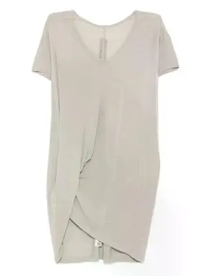 Rick Owens Asymmetric-edge T-shirt
