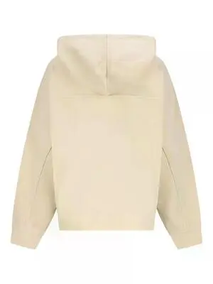 Sportmax Drawstring-detail Hoodie - Neutrals