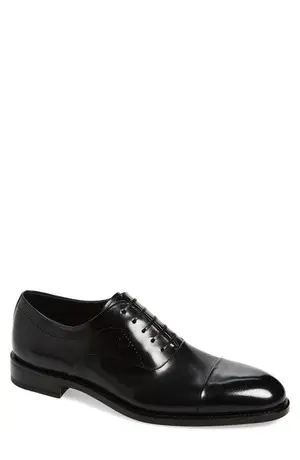 FERRAGAMO Albert Cap Toe Oxford