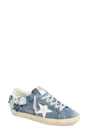 Golden Goose Floral Sneakers For Women
