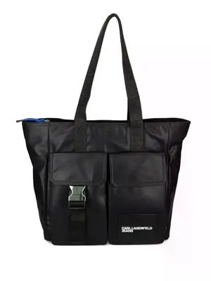 Karl Lagerfeld Buckled Totes