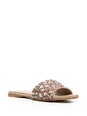 Max Mara Fridac Monogram Slides
