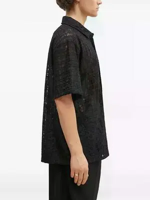PLEASURES Lace-grid Shirt